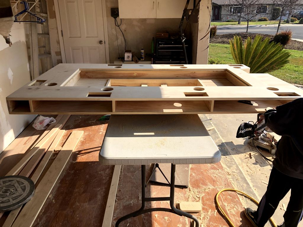 My Stab at Building a DIY Gaming Table for ~$350