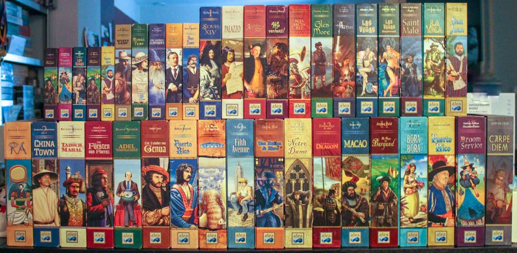 Collecting . . Alea Games | BATs Cave of Games | BoardGameGeek