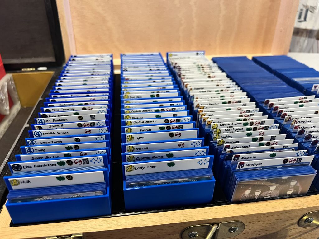 3D Printed Storage System Update | Legendary: A Marvel Deck Building Game