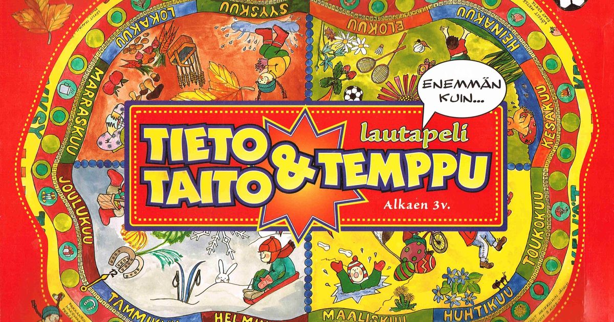 Tieto & Taito & Temppu | Board Game | BoardGameGeek