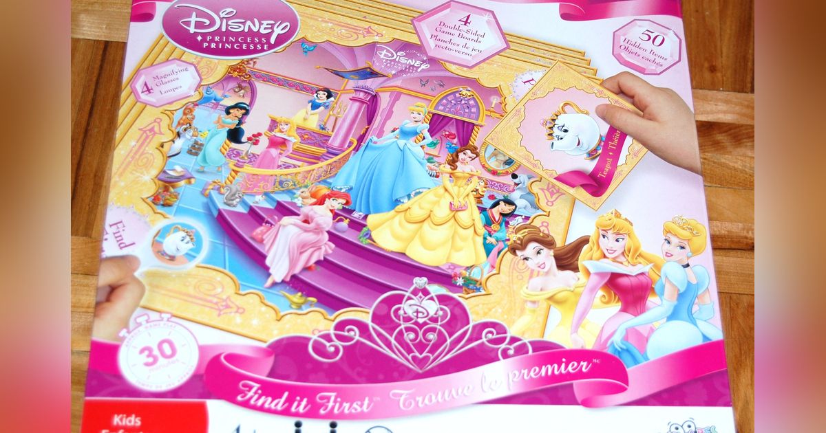 Find it first Disney princess | Board Game | BoardGameGeek