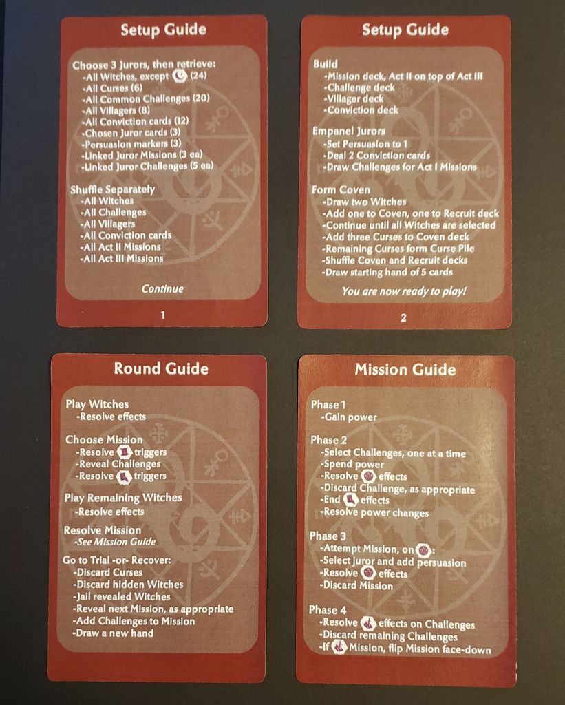 Reference Cards | Witchcraft!