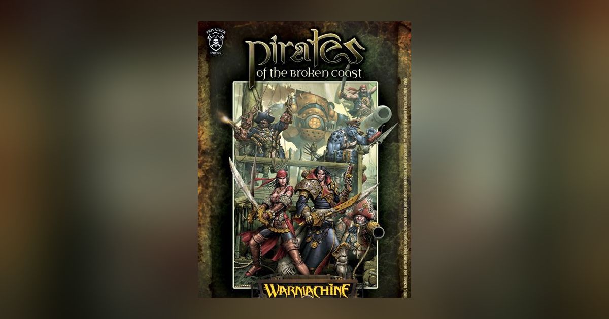 Forces of Warmachine: Pirates of the Broken Coast | Board Game ...