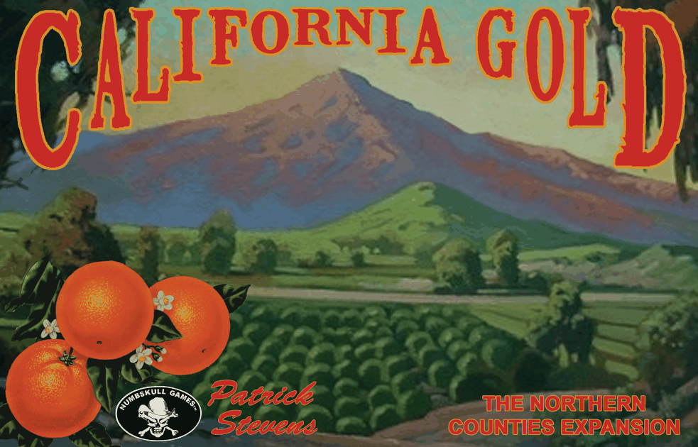 California Gold: The Northern Counties Expansion | Board Game ...