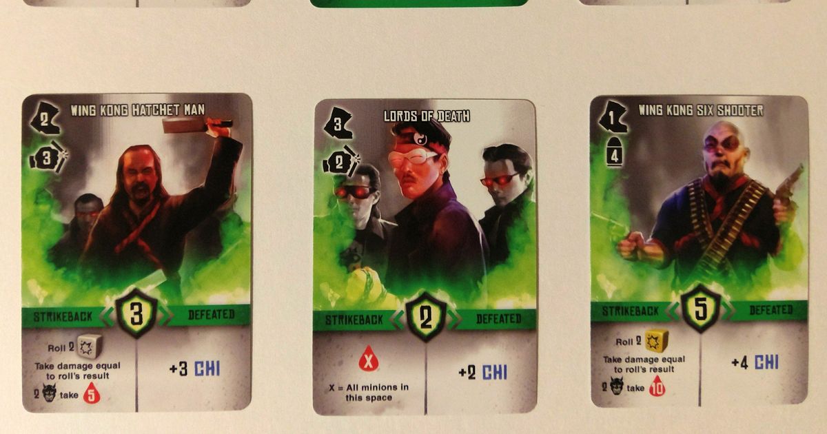 Big Trouble in Little China: The Game – Six Demons | Board Game ...