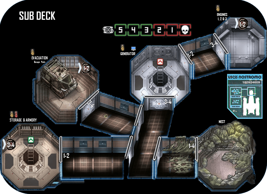 Custom 'Fate of the Nostromo' maps for Nemesis | Nemesis