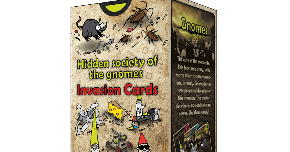 Hidden Society Of The Gnomes: Invasion Cards | Board Game | BoardGameGeek