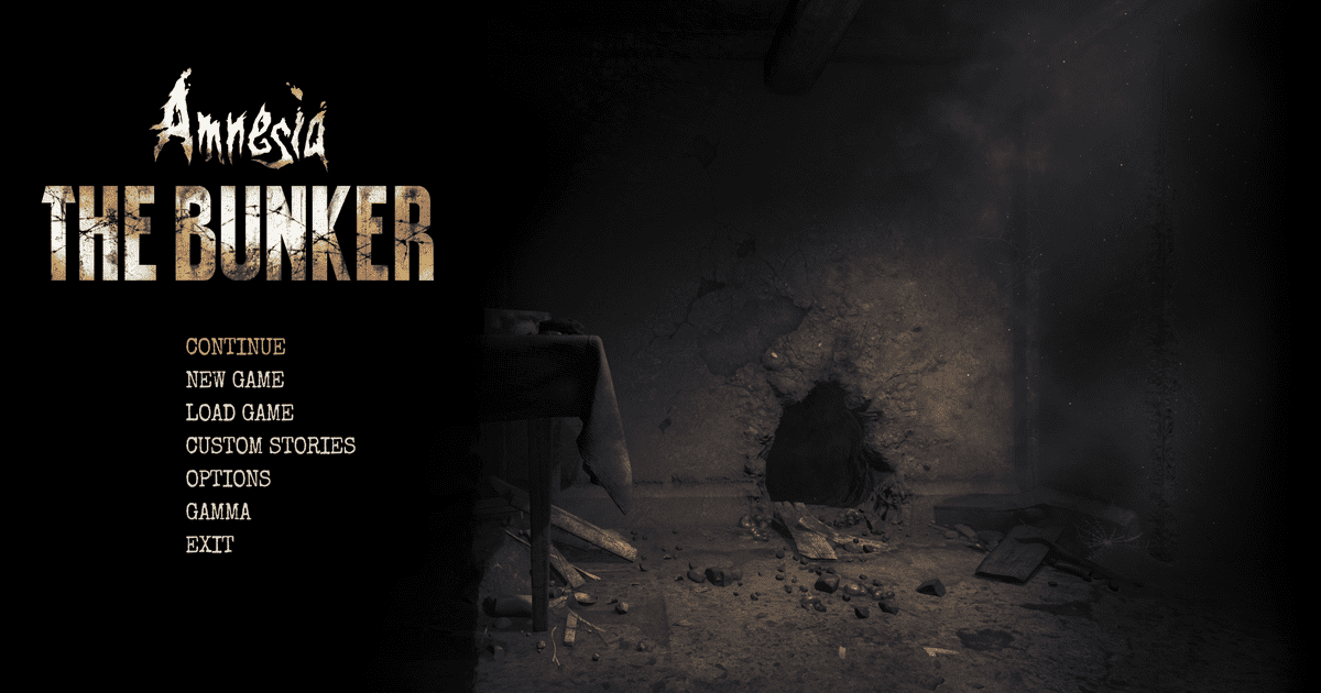 Amnesia: The Bunker | Video Game | VideoGameGeek