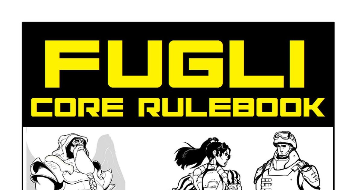 FUGLI Core Rulebook | RPG Item | RPGGeek