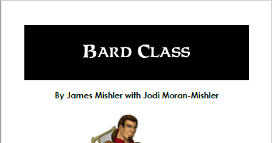 Bard Class | RPG Item | RPGGeek