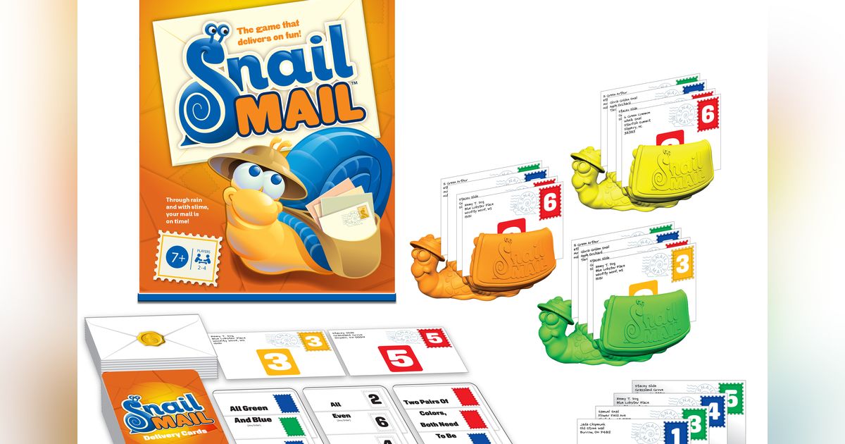 Snail Mail | Board Game | BoardGameGeek
