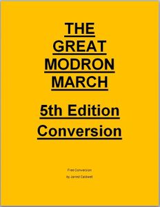 The Great Modron March Conversion (5e) | RPG Item | RPGGeek