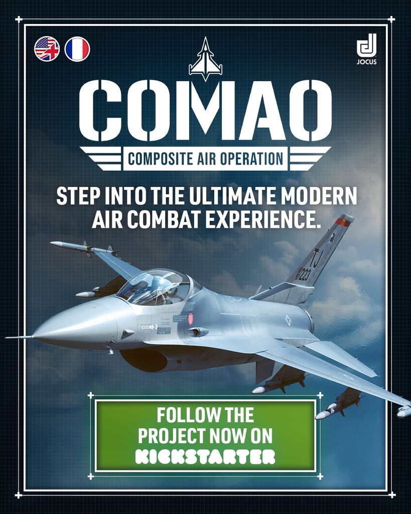 Kickstarter pre-launch page is live! | COMAO: Composite Air Operation