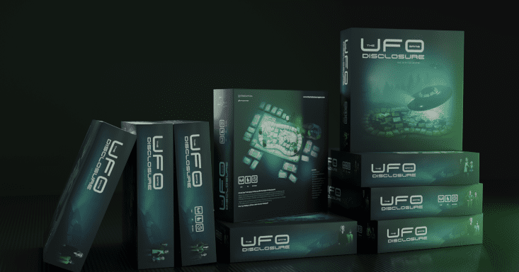 The UFO Disclosure Game: We are not alone | Board Game | BoardGameGeek