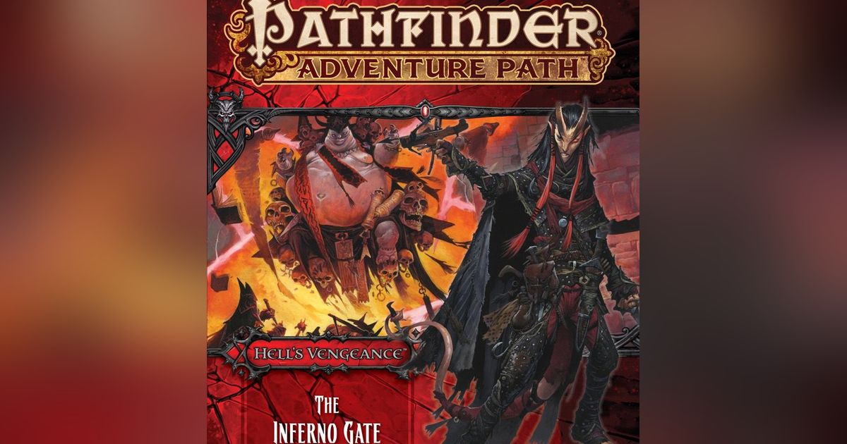 Pathfinder #105: The Inferno Gate | RPG Item | BoardGameGeek