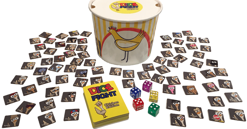 Dice Fight: Chicken Edition | Board Game | BoardGameGeek