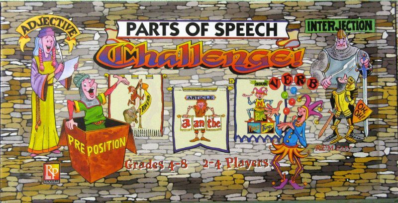 Parts of Speech Challenge! | Board Game | BoardGameGeek