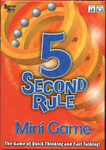 5 Second Rule Mini Game | Board Game | BoardGameGeek