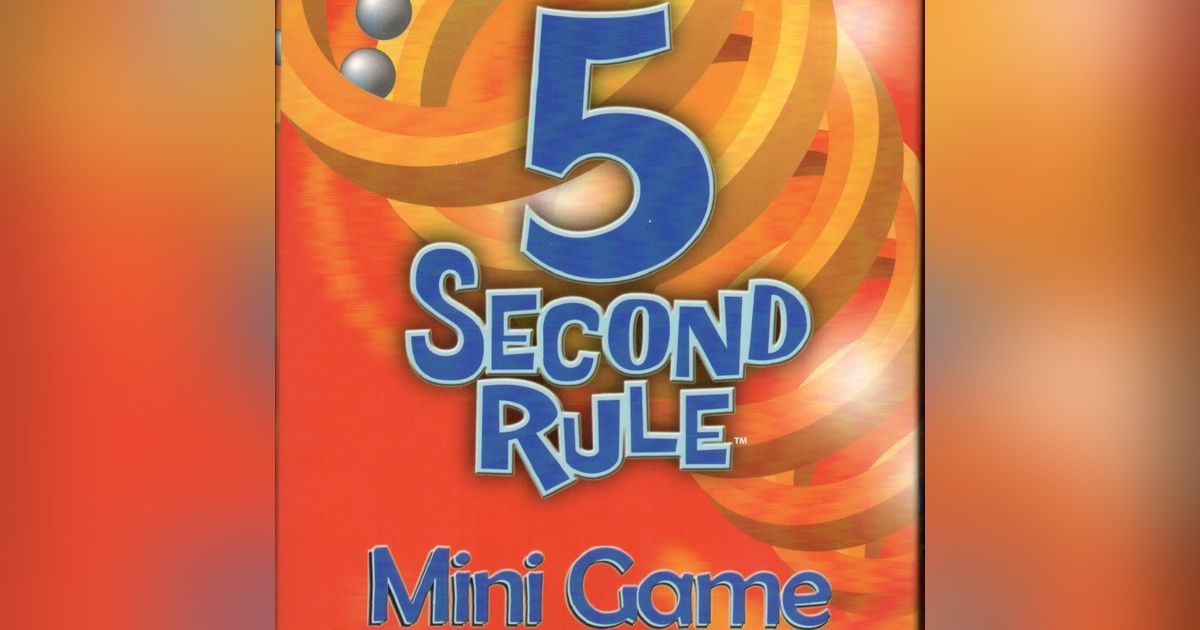 5 Second Rule Mini Game | Board Game | BoardGameGeek