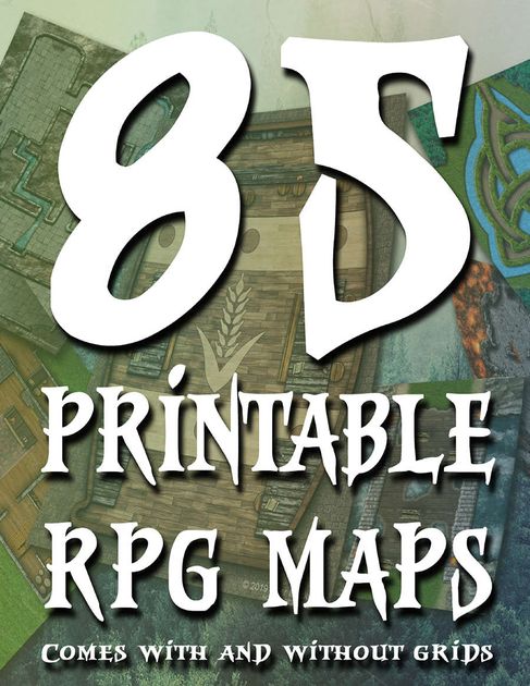 85 Printable Rpg Maps | RPG Item | RPGGeek