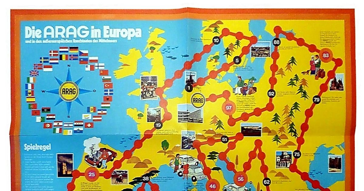 Die ARAG in Europa | Board Game | BoardGameGeek