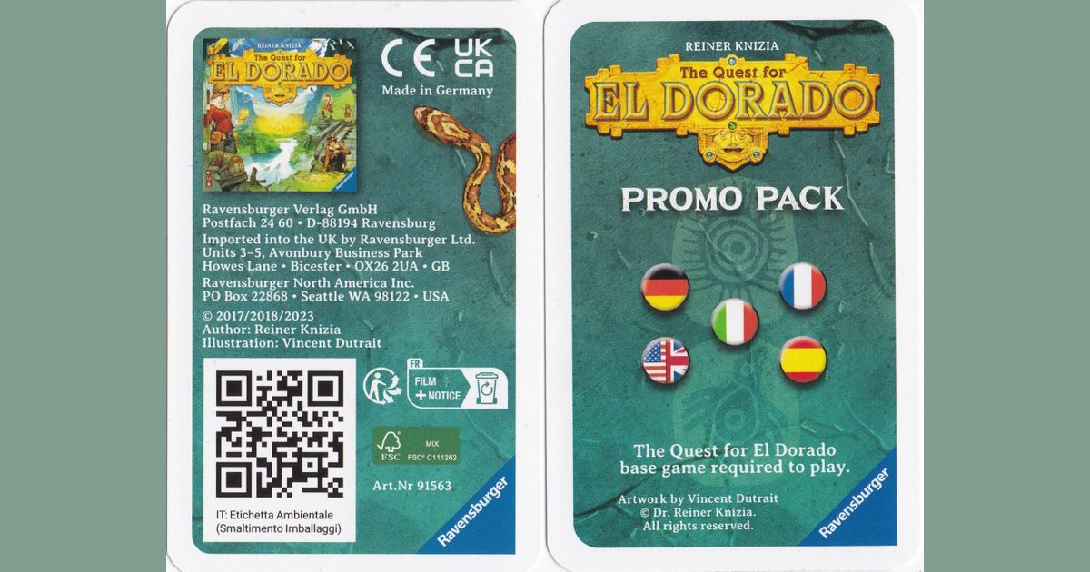 Printable Promo Pack in Ravensburger Art Style | The Quest for El ...