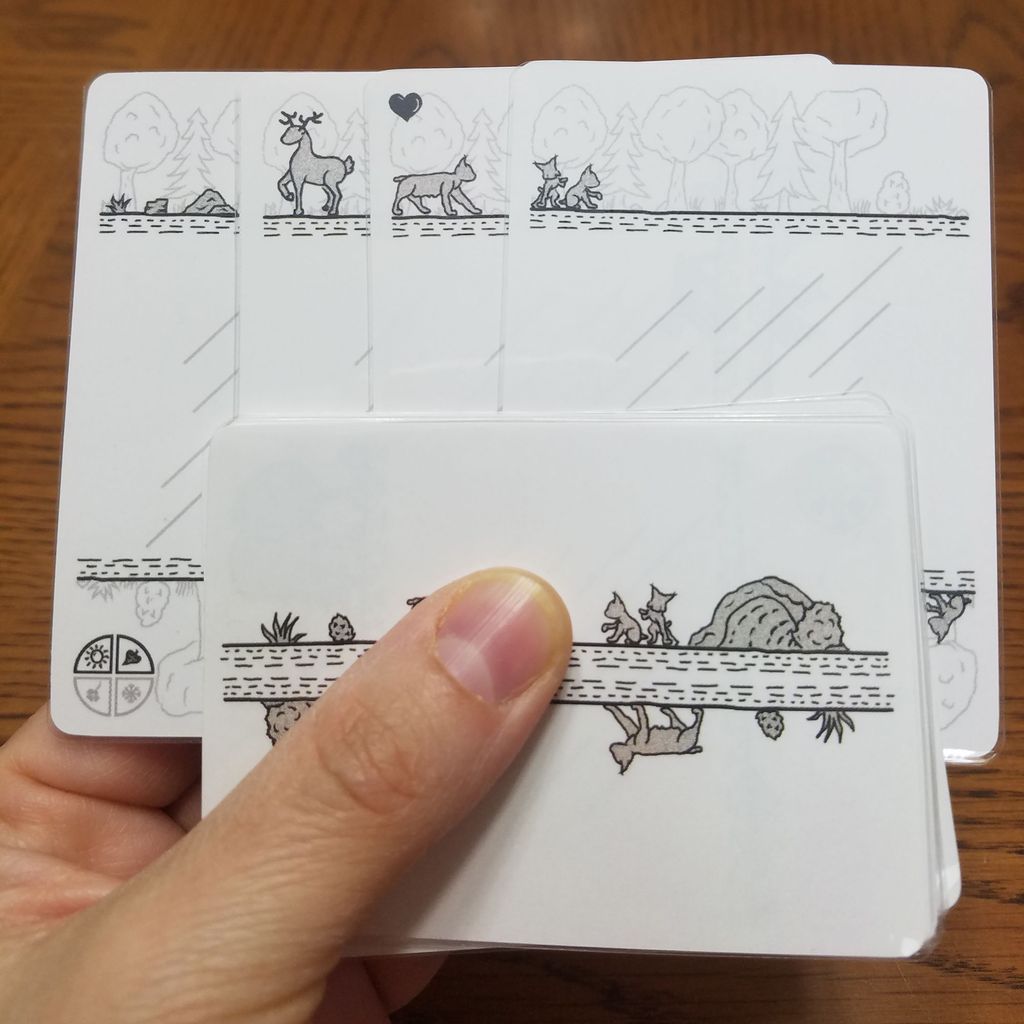 [WIP] I am Lynx - an 18-card game with no table required