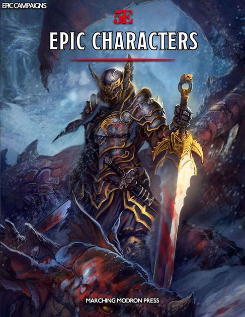 Epic Characters (5E) | RPG Item | RPGGeek