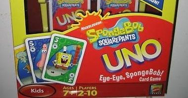 UNO: Eye-Eye SpongeBob! | Board Game | BoardGameGeek