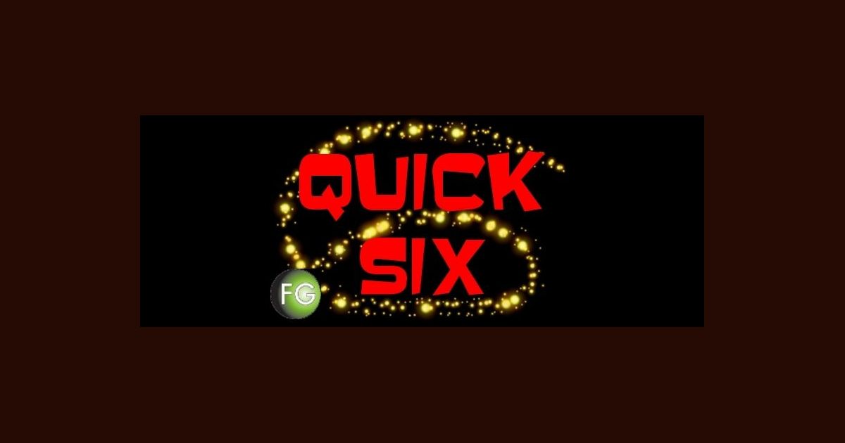 Quick Six Rulebook | Quick Six