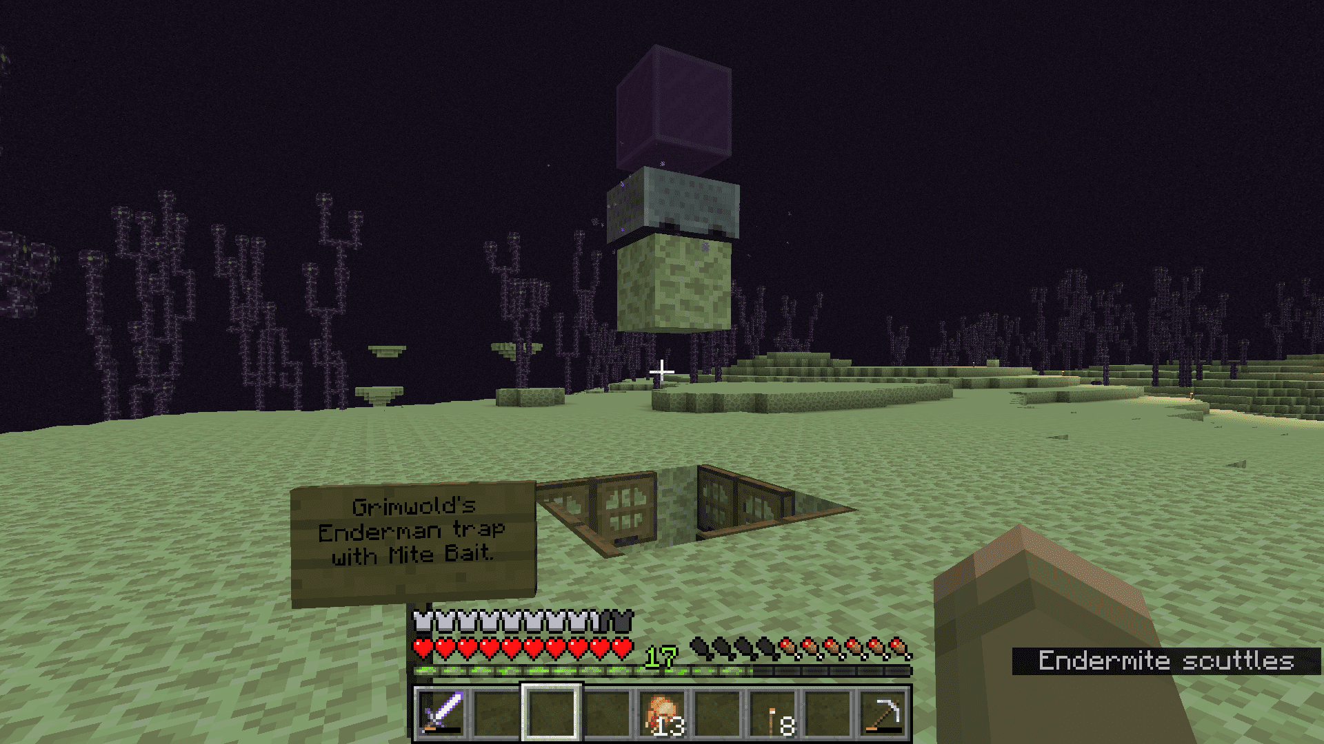how do enderman kill you