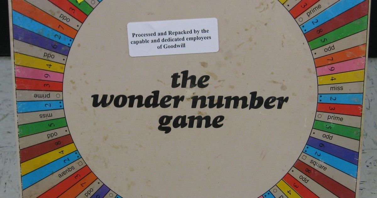 Wonder Number | Board Game | BoardGameGeek