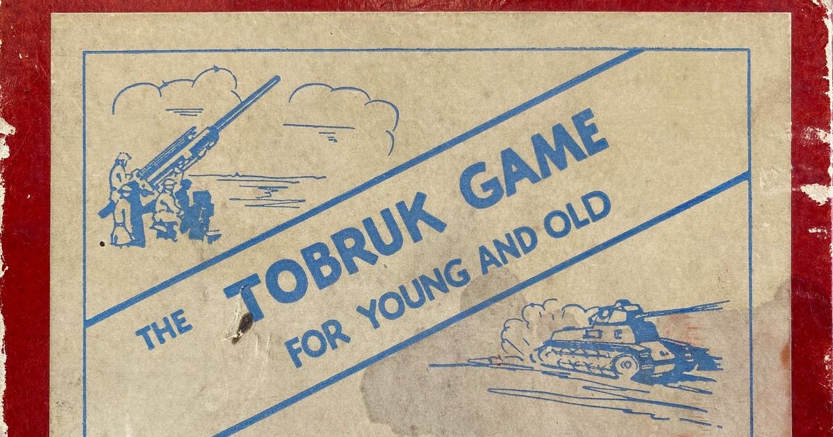 The Tobruk Game | Board Game | BoardGameGeek