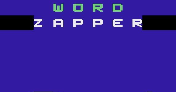 Word Zapper (1982) | Video Game | VideoGameGeek
