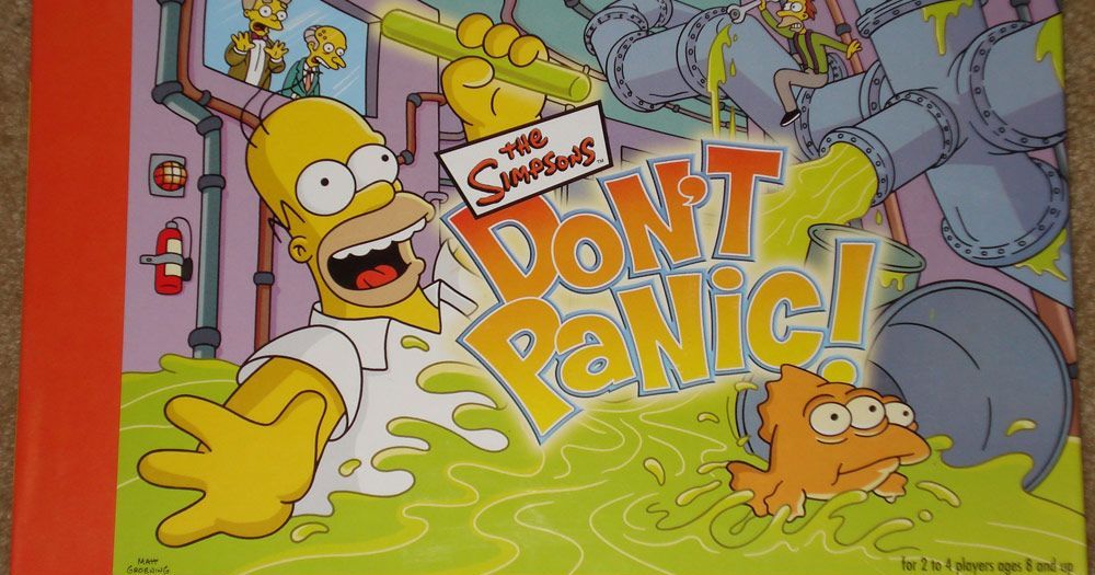 The Simpsons: Don't Panic | Board Game | BoardGameGeek