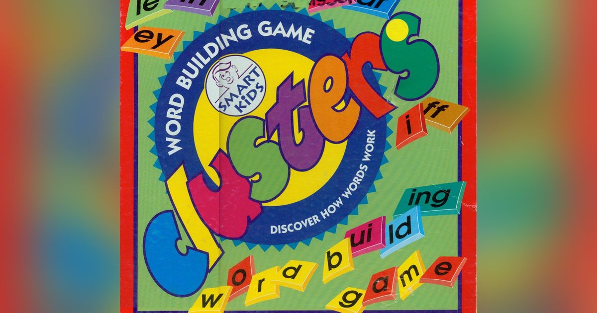 Clusters Word Building Game | Board Game | BoardGameGeek