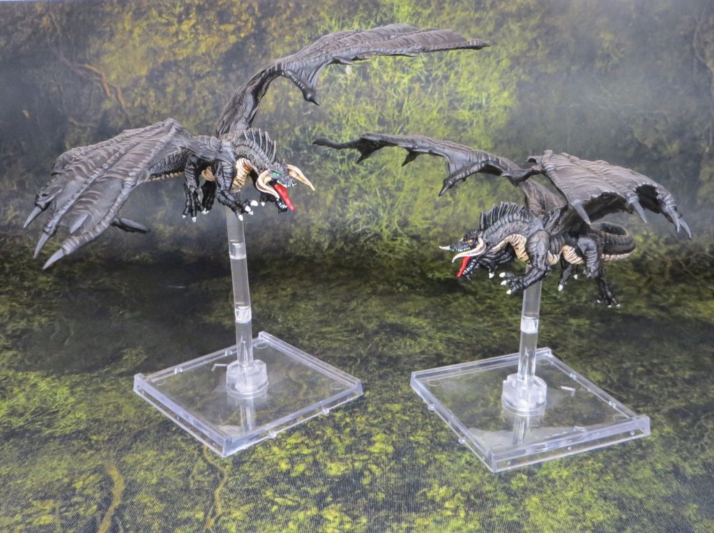 demonic black dragon