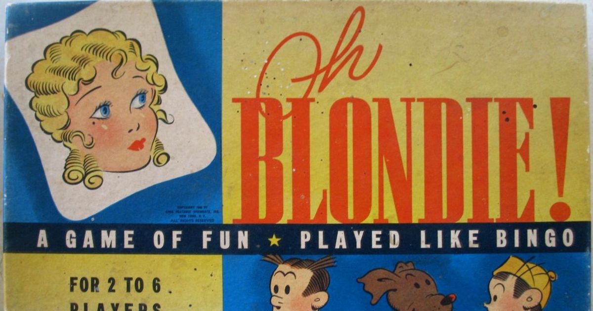 Oh Blondie! | Board Game | BoardGameGeek