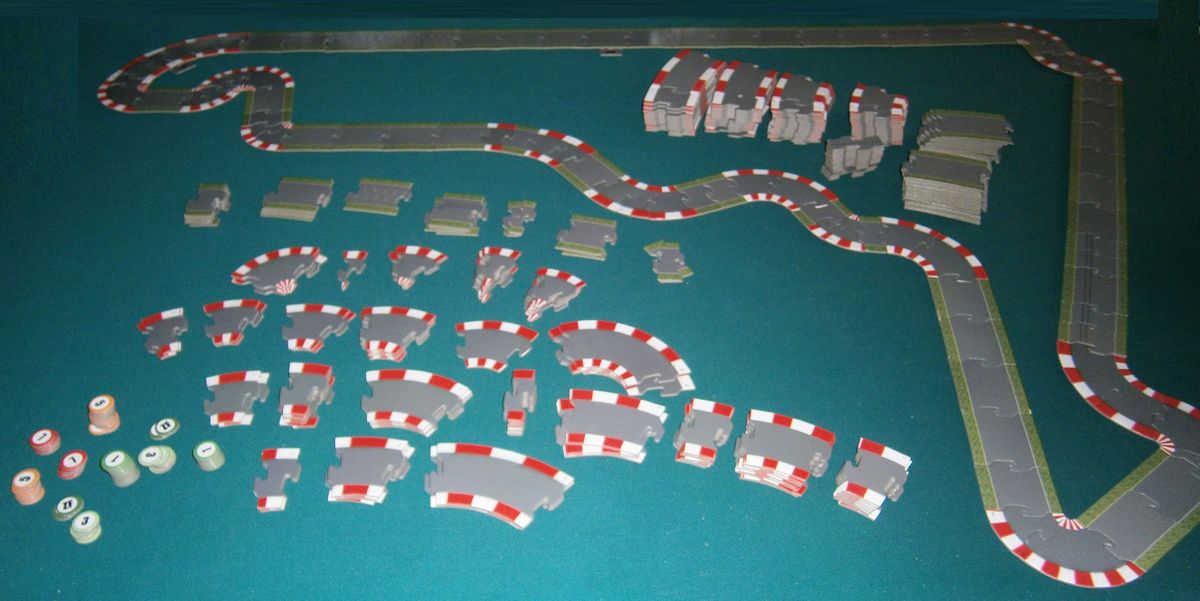 NASCARD Modular track system | Board Game | BoardGameGeek