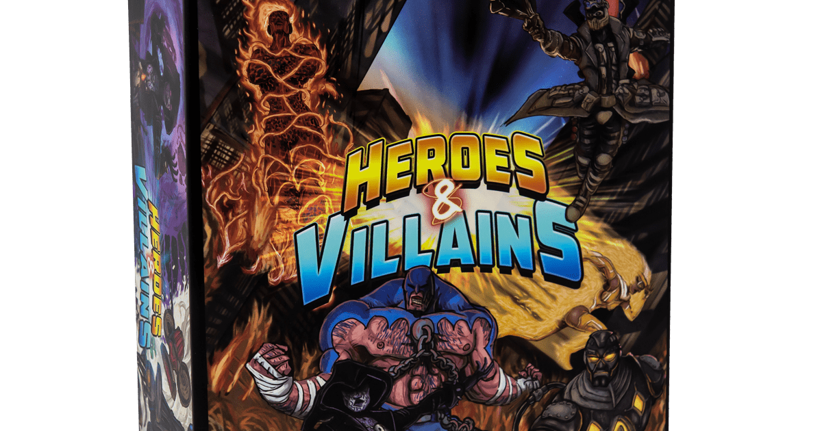 Heroes & Villains | Board Game | BoardGameGeek