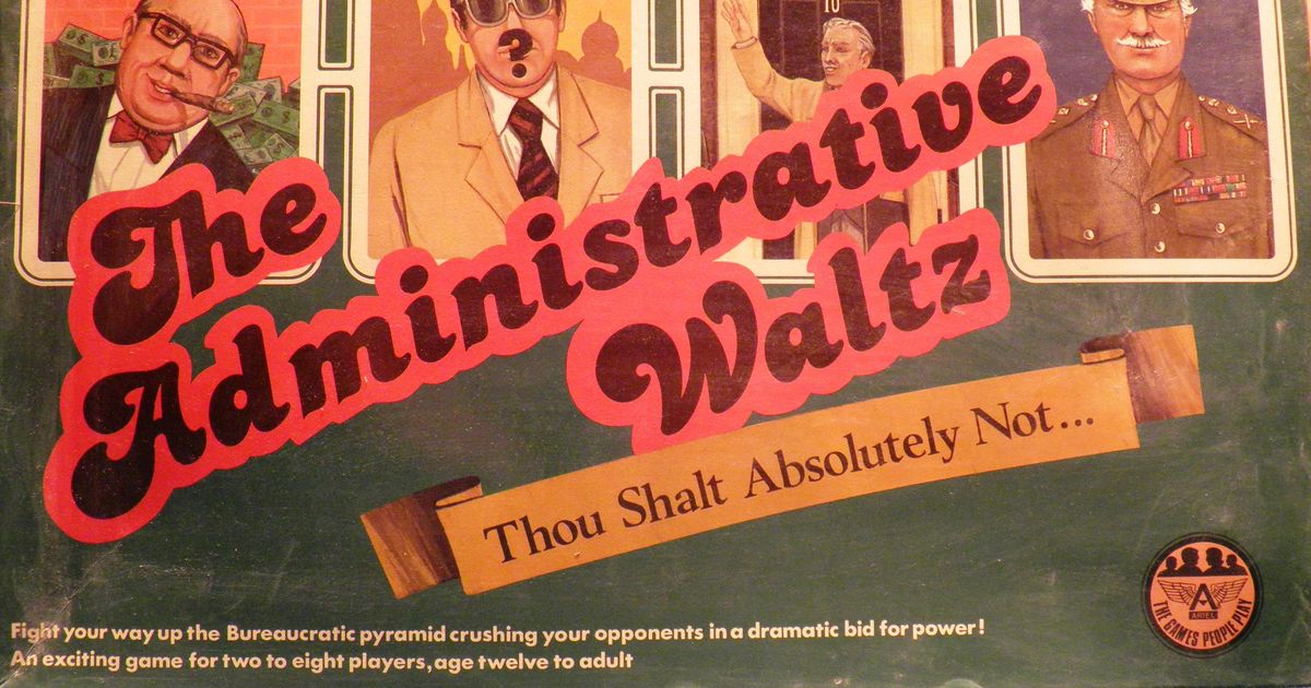 The Administrative Waltz | Board Game | BoardGameGeek
