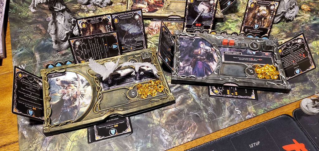 Custom 3d printed dashboards | Oathsworn: Into the Deepwood