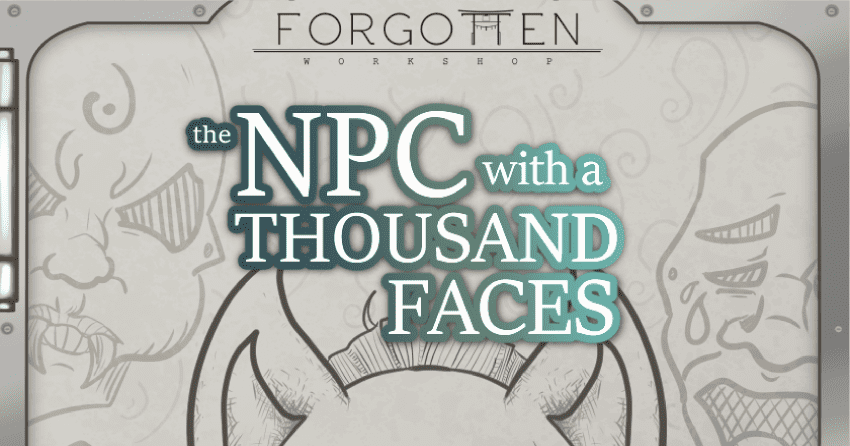 The NPC With a Thousand Faces | RPG Item | RPGGeek