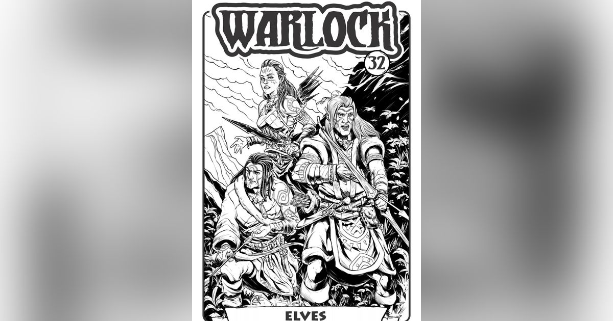 Warlock 32: Elves | RPG Item | RPGGeek