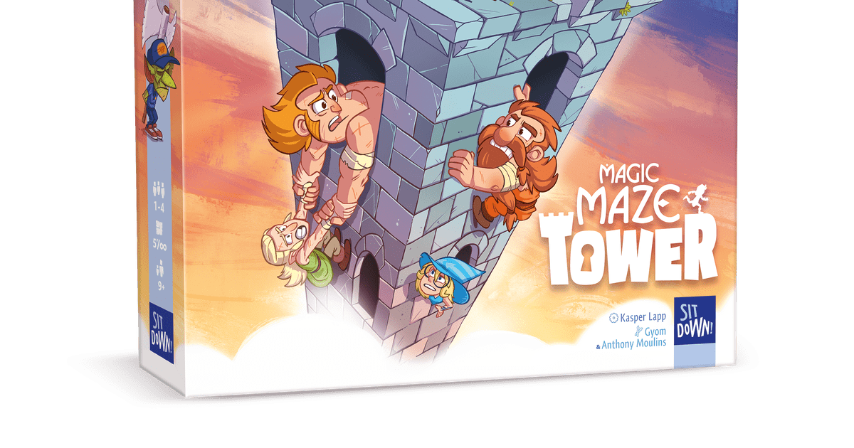 Magic Maze Tower | Board Game | BoardGameGeek