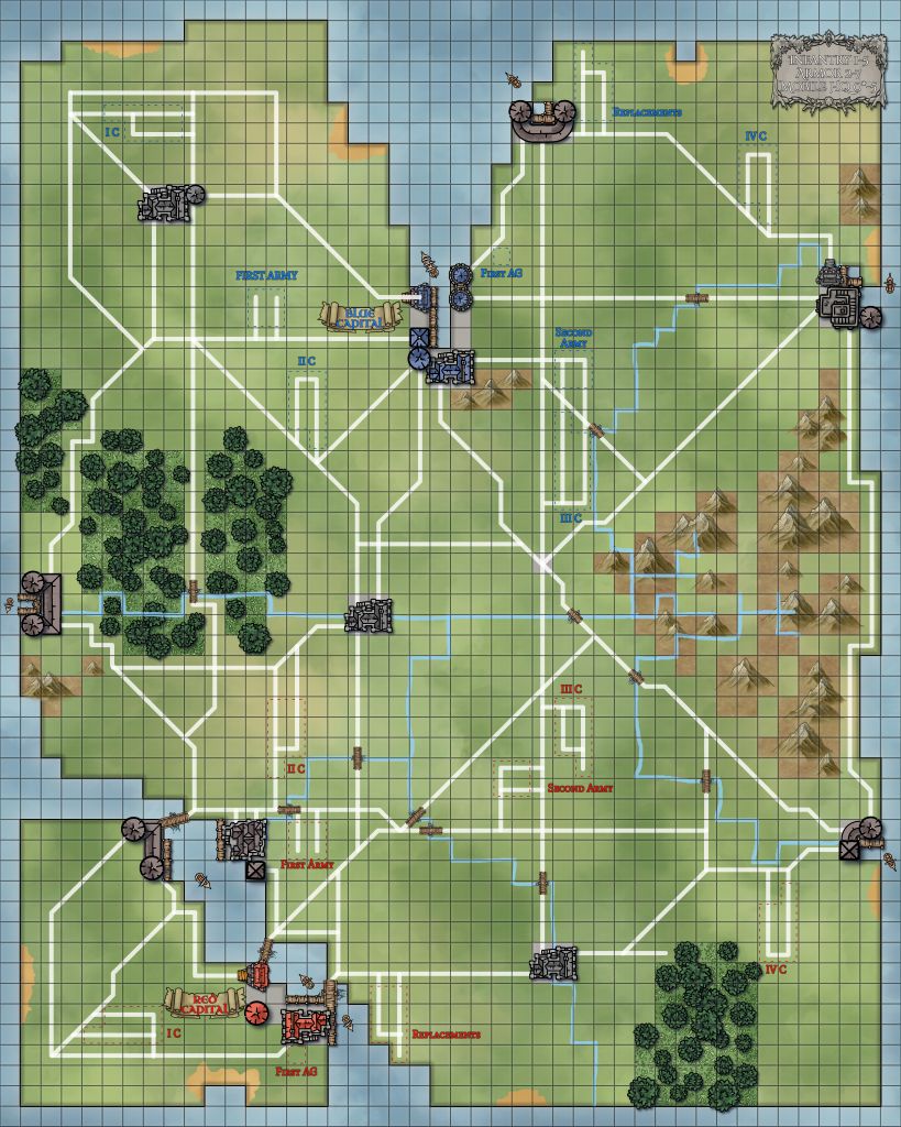 Map artwork redesign (WIP) | Tactics II