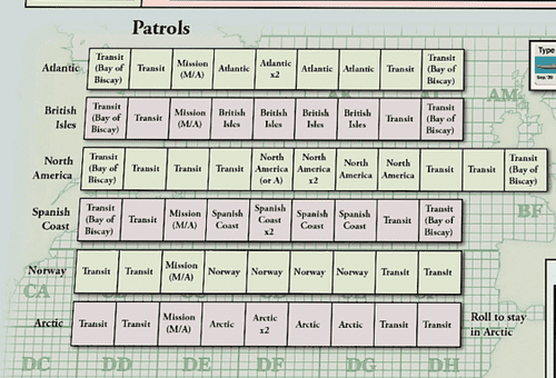 VIID U-Boat Type Patrol Restrictions | The Hunters: German U-Boats at ...