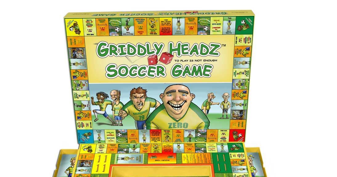 Griddly Headz Soccer Game | Board Game | BoardGameGeek