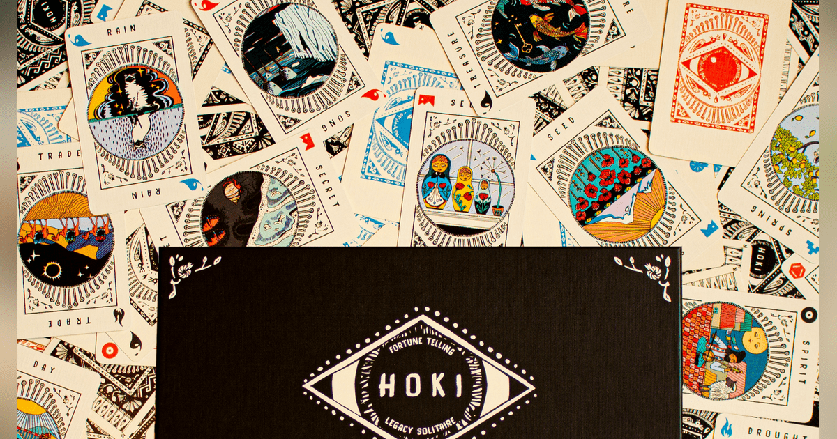 Hoki: Fortune Telling Legacy Solitaire | Board Game | BoardGameGeek