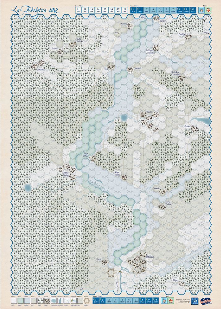 Games with black & white maps? | Wargames